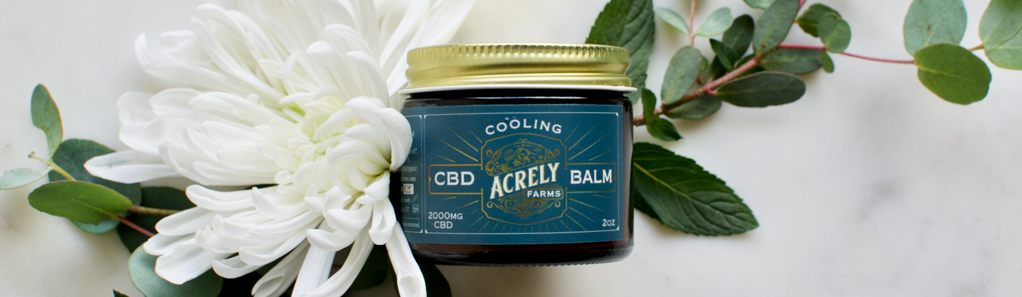 CBD Cooling Balm in Utah at Acrely Farms